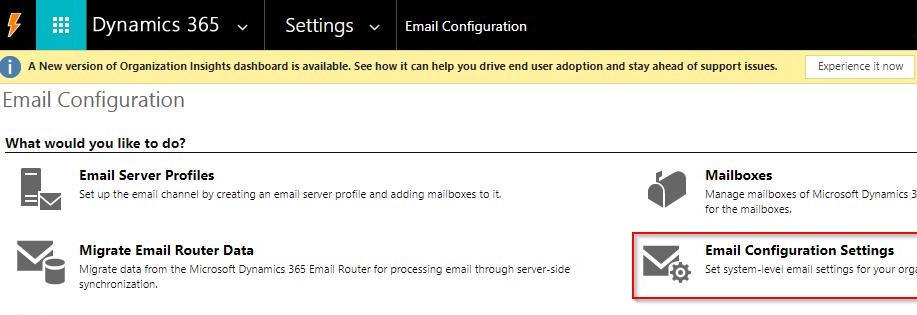 Microsoft Dynamic CRM: Configure email synchronization and Mailboxes on ...