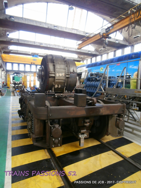 TRAINS-PASSIONS 52: LE DEPOT DE CHALINDREY ( avec pour guide PATRICK )