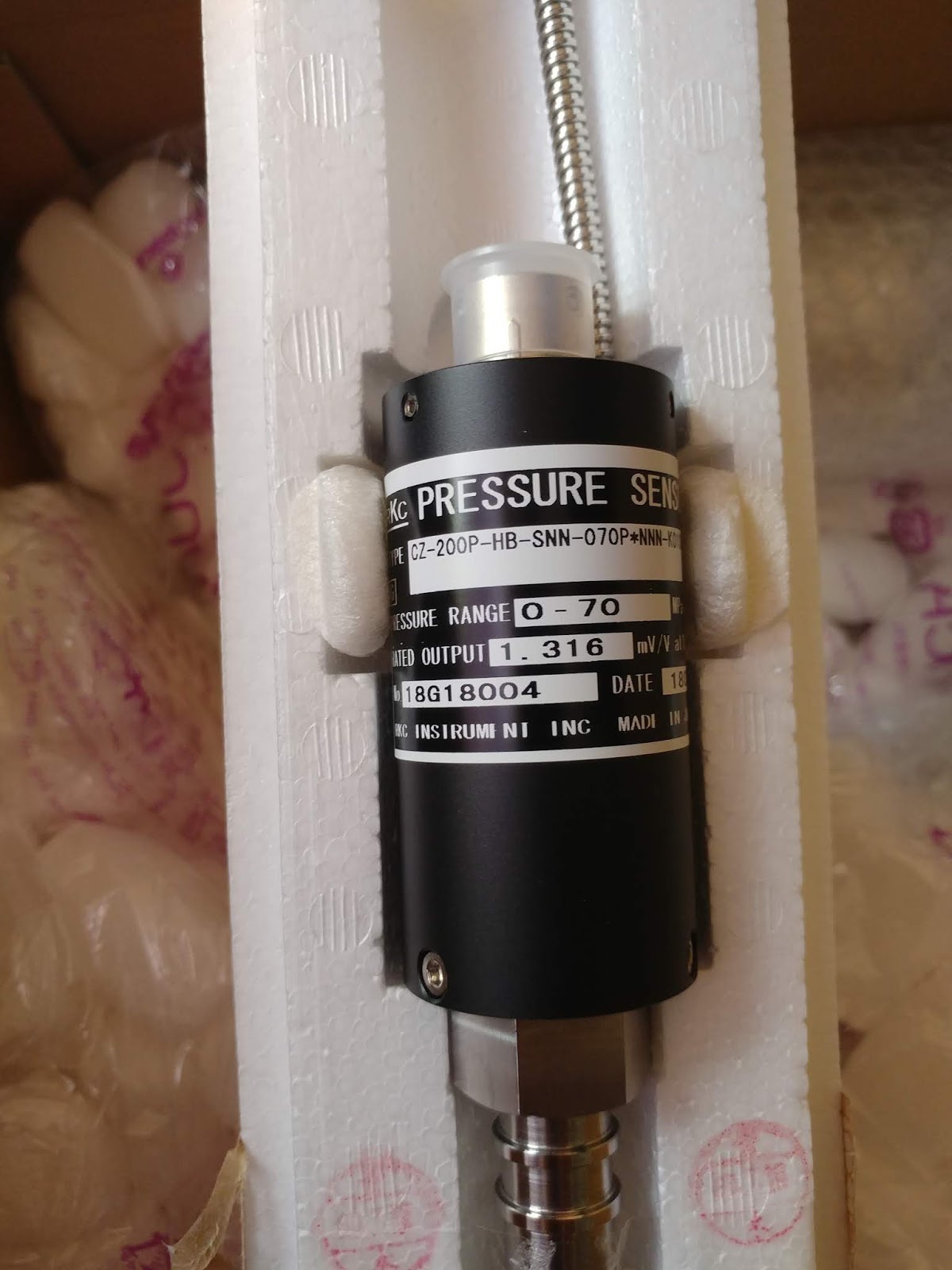 RKC MELT PRESSURE SENSOR CZ-200P-HB-SNN-070P*NNN-K0100