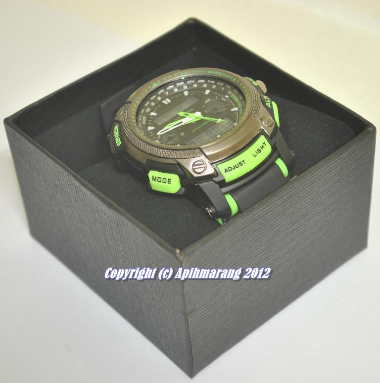 Apihmarang Shop Online (ASO): CASIO G-SHOCK PROTREK GREEN BLACK