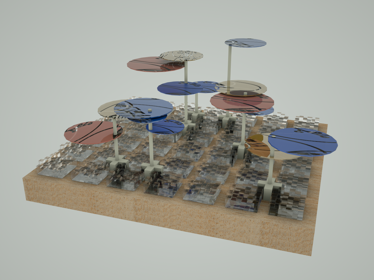 IAT 336 - Team Polygon: Completed Model
