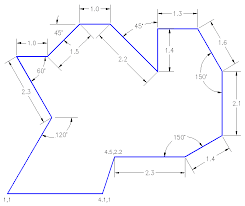 Dessin technique: Des Exercices DAO du 1er Niveau