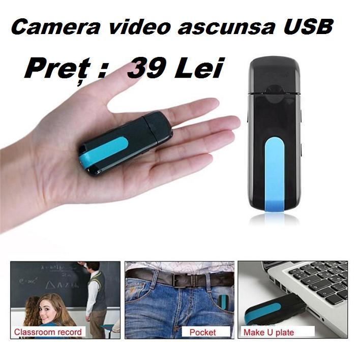 Oferte Speciale Echipamente Securitate: Camera Spion, ascunsa in USB ...