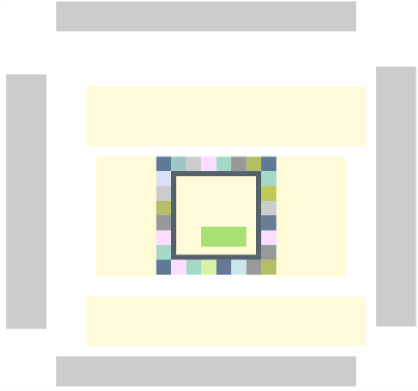 Plum and June: patchwork frames quilt pattern and tutorial