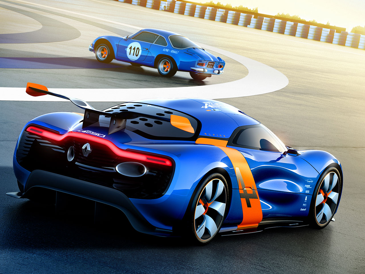 A concept car to celebrate 50 years of the Renault Apline A110