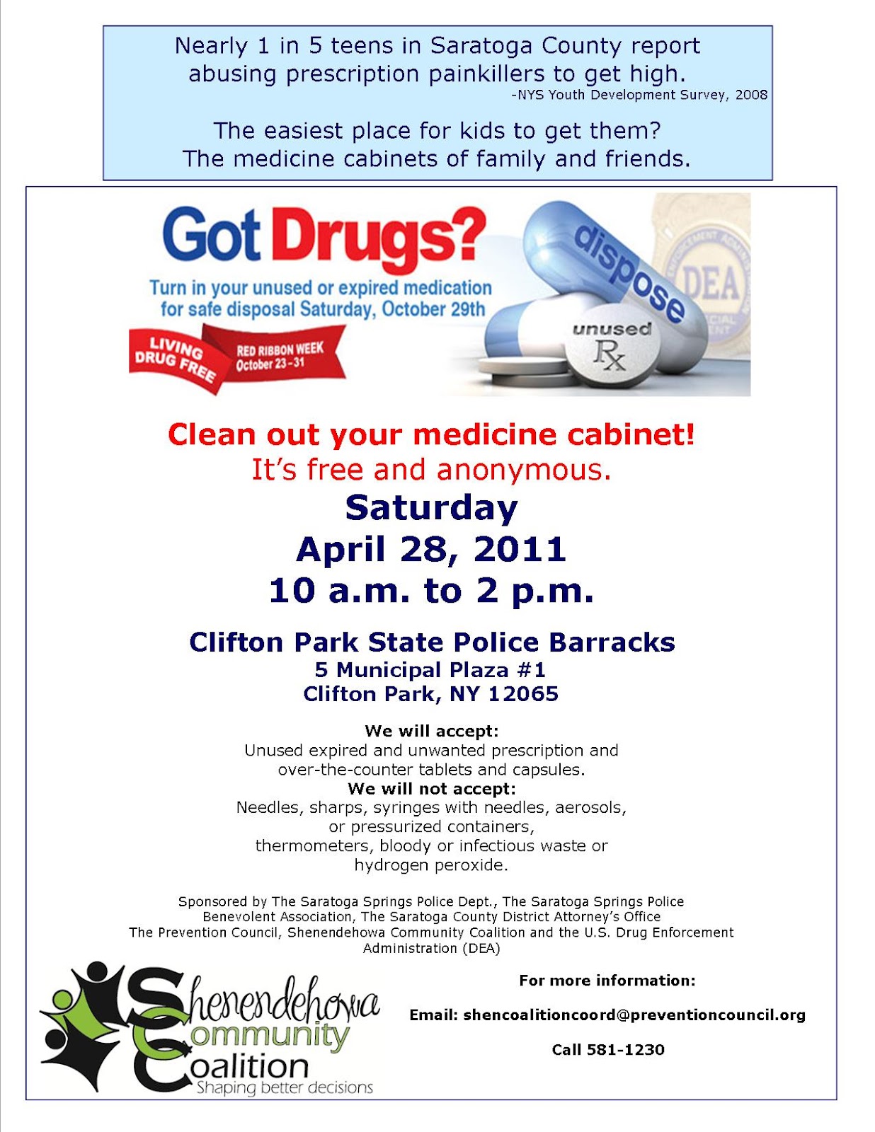 Shine a Light : Want to prevent drug abuse? Clean out your medicine ...