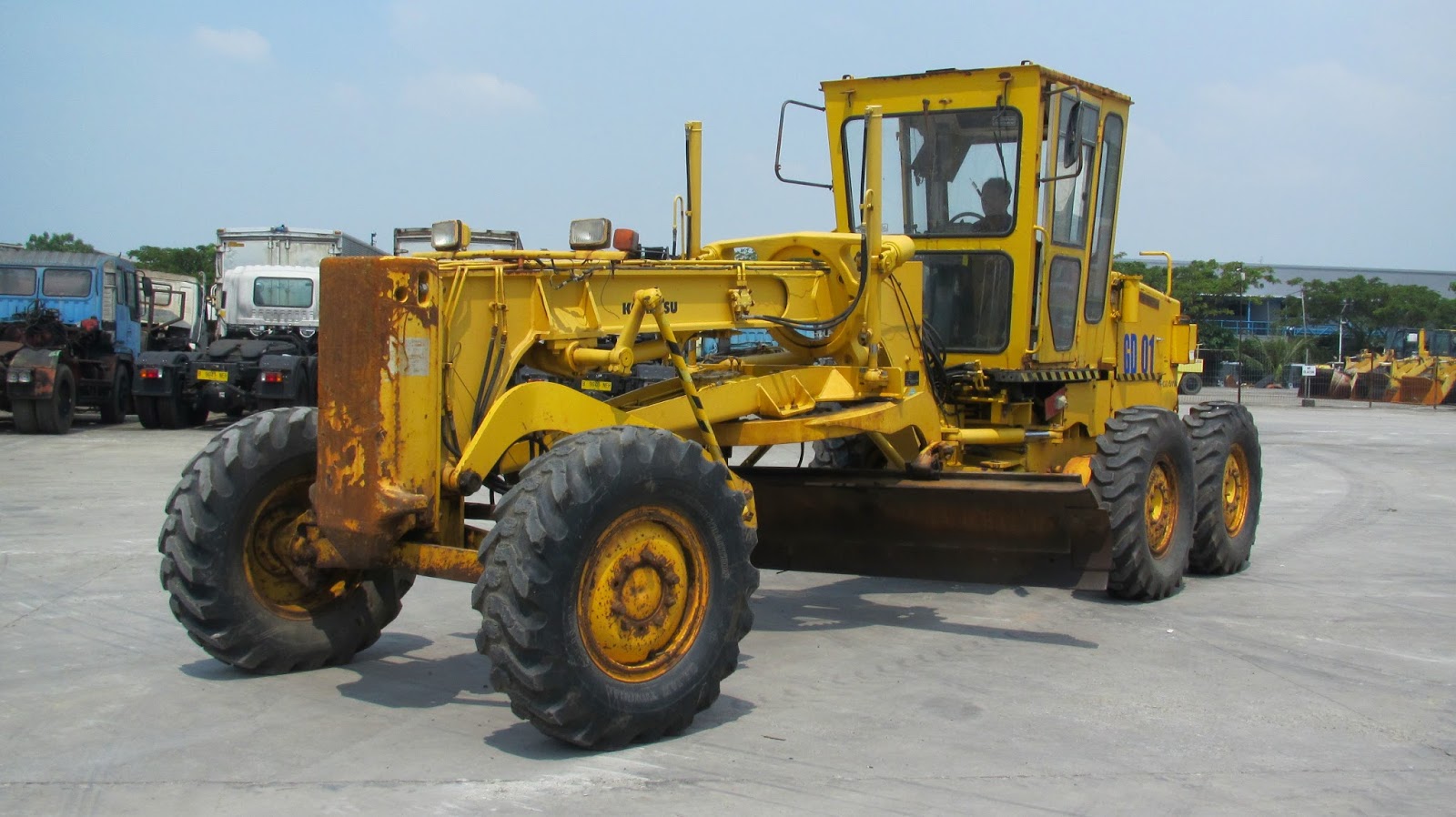 Jual Motor Grader Komatsu GD511A Lokasi Tangerang - Indonesia