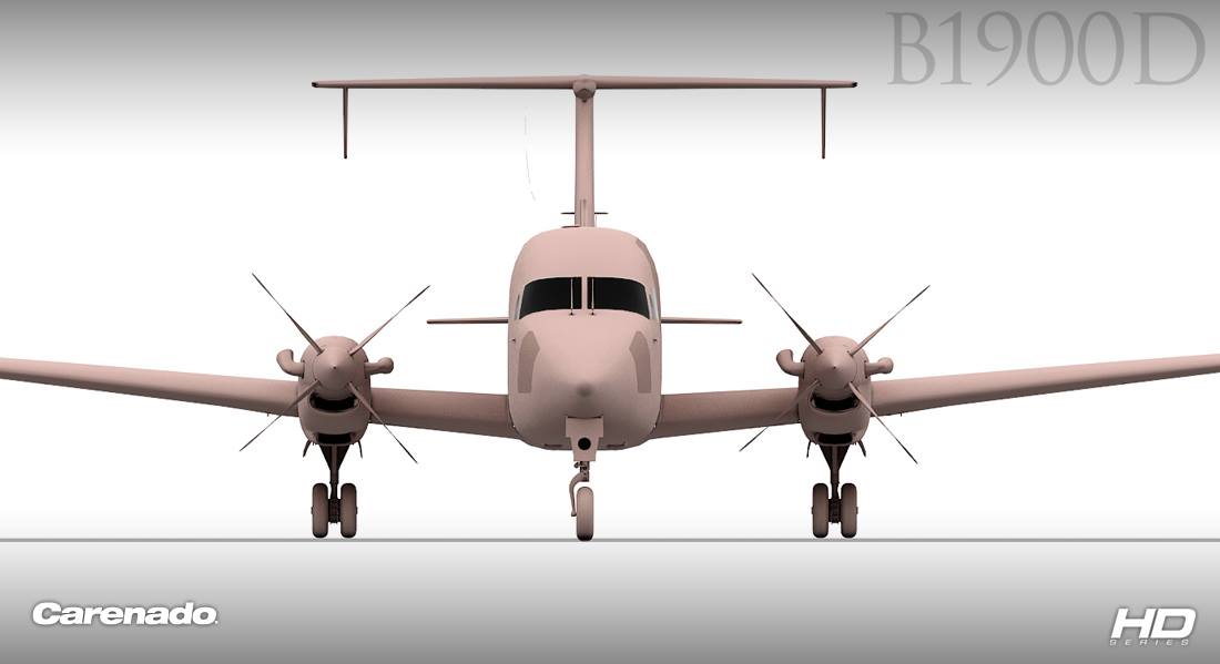 AirDailyX: Carenado New Project - Beechcraft 1900D!