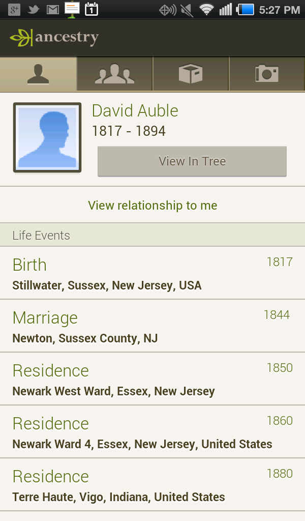 Genea-Musings: Tech Tuesday - Ancestry.com's Android App