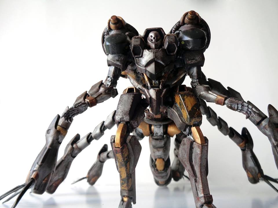 Custom Build: 1/144 Demon Engine Kit Bash