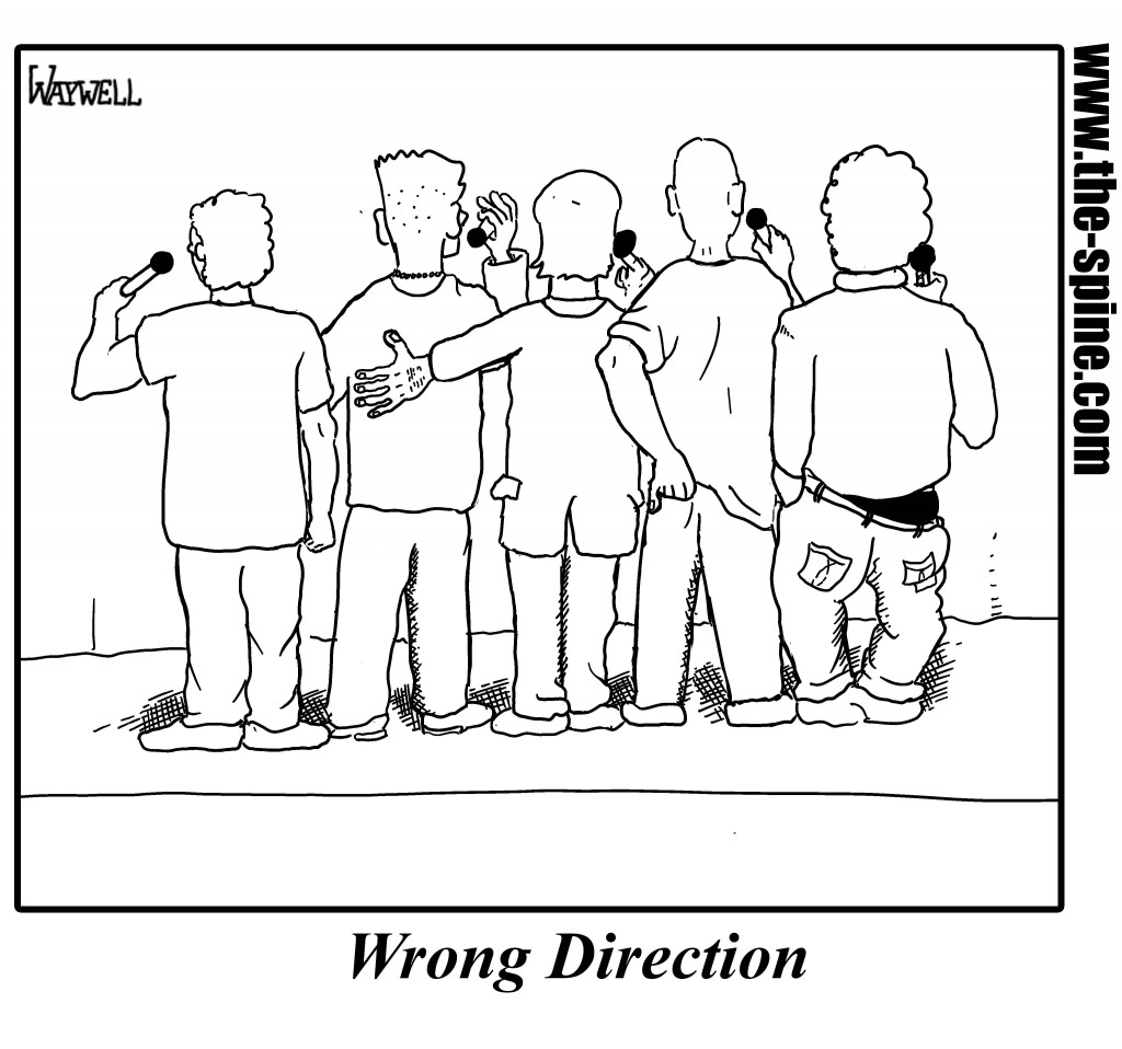 David Waywell: A Quick One Direction Cartoon
