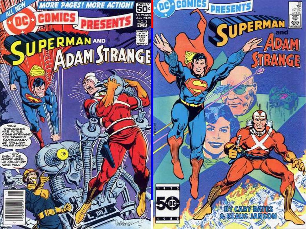 Dave's Comic Heroes Blog: Superman Meets Adam Strange