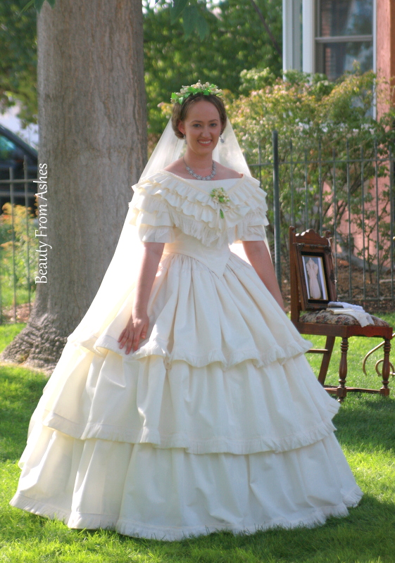 Beauty From Ashes: The "Dressing The Historical Bride Program"!!!