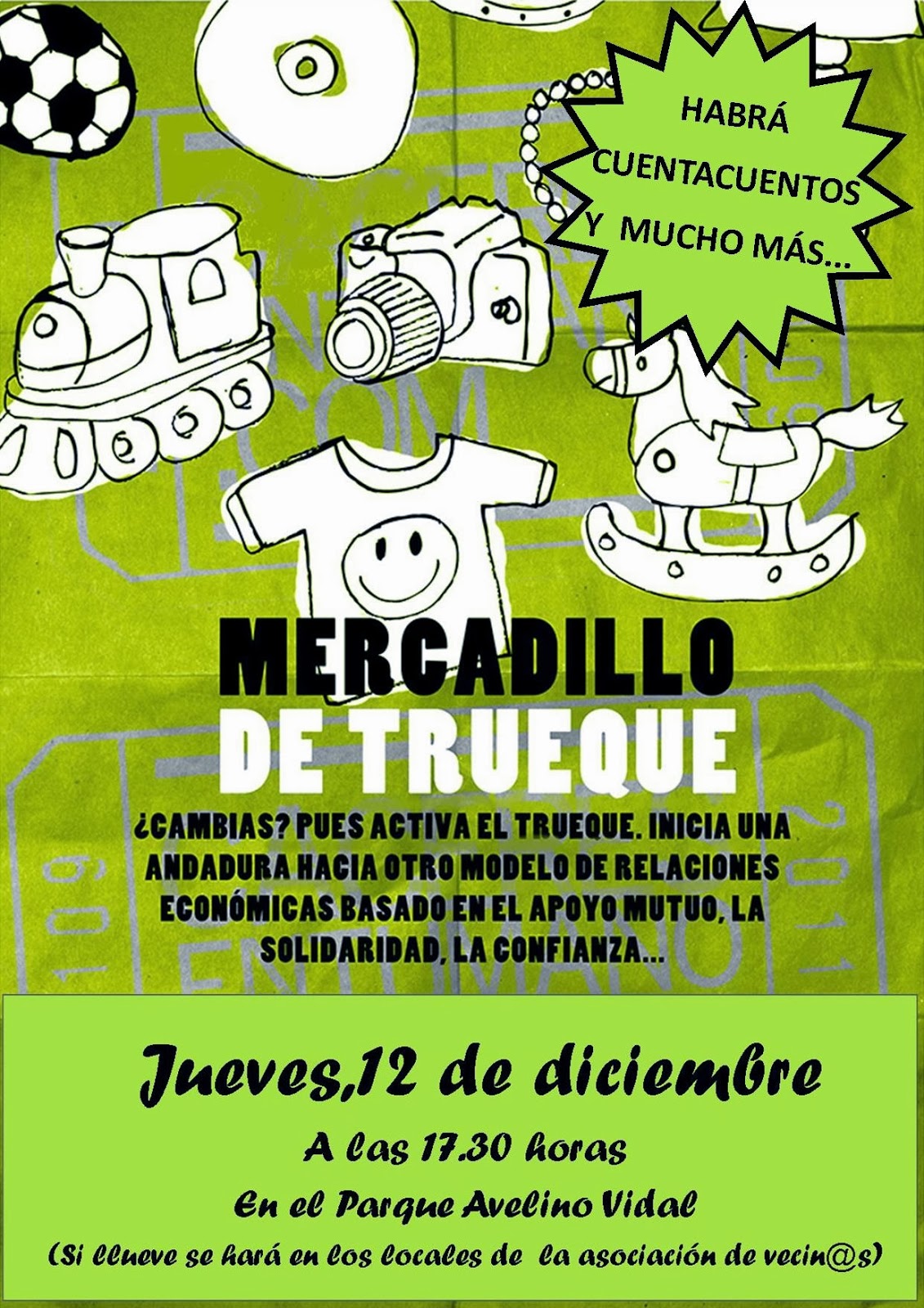 Mercado de Trueque 12 de Diciembre...