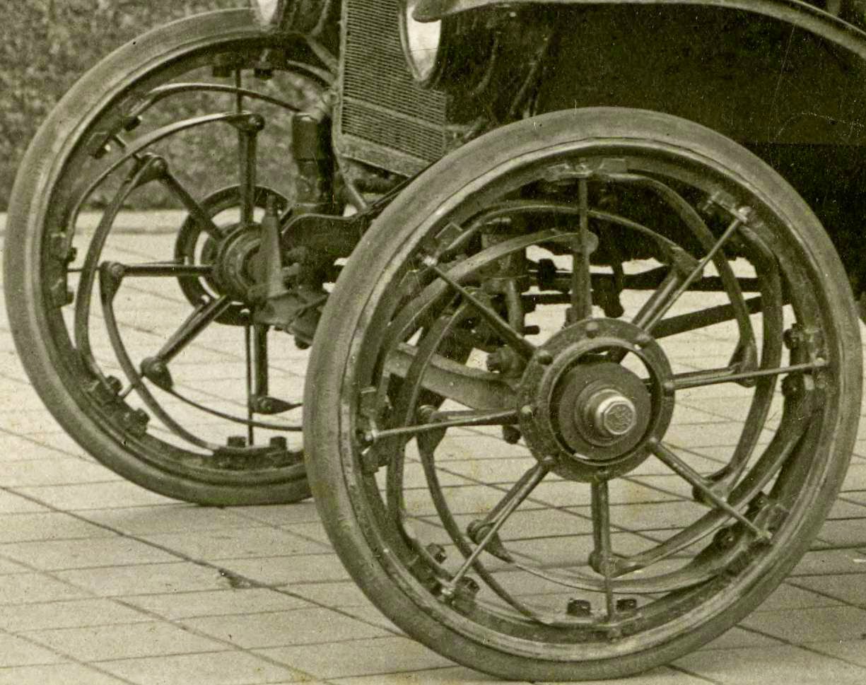 Just A Car Guy: Resilient wheels / Ackerman wheels with resilient ...