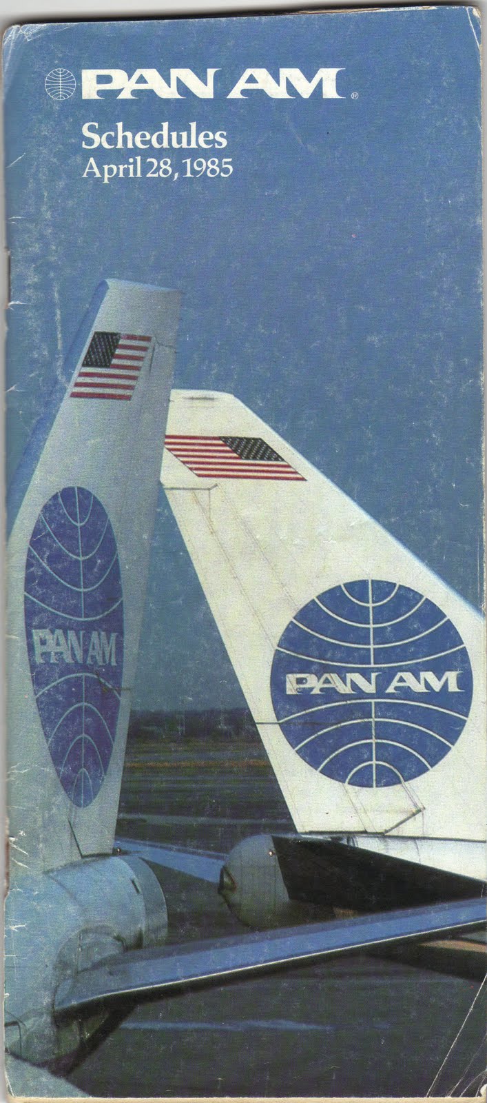 Airlines Past & Present: Pan Am April 1985