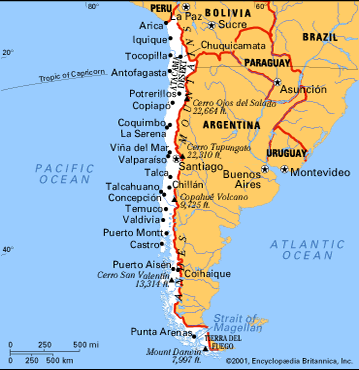 Conociendo Sudamérica: Conociendo Chile: Introducción