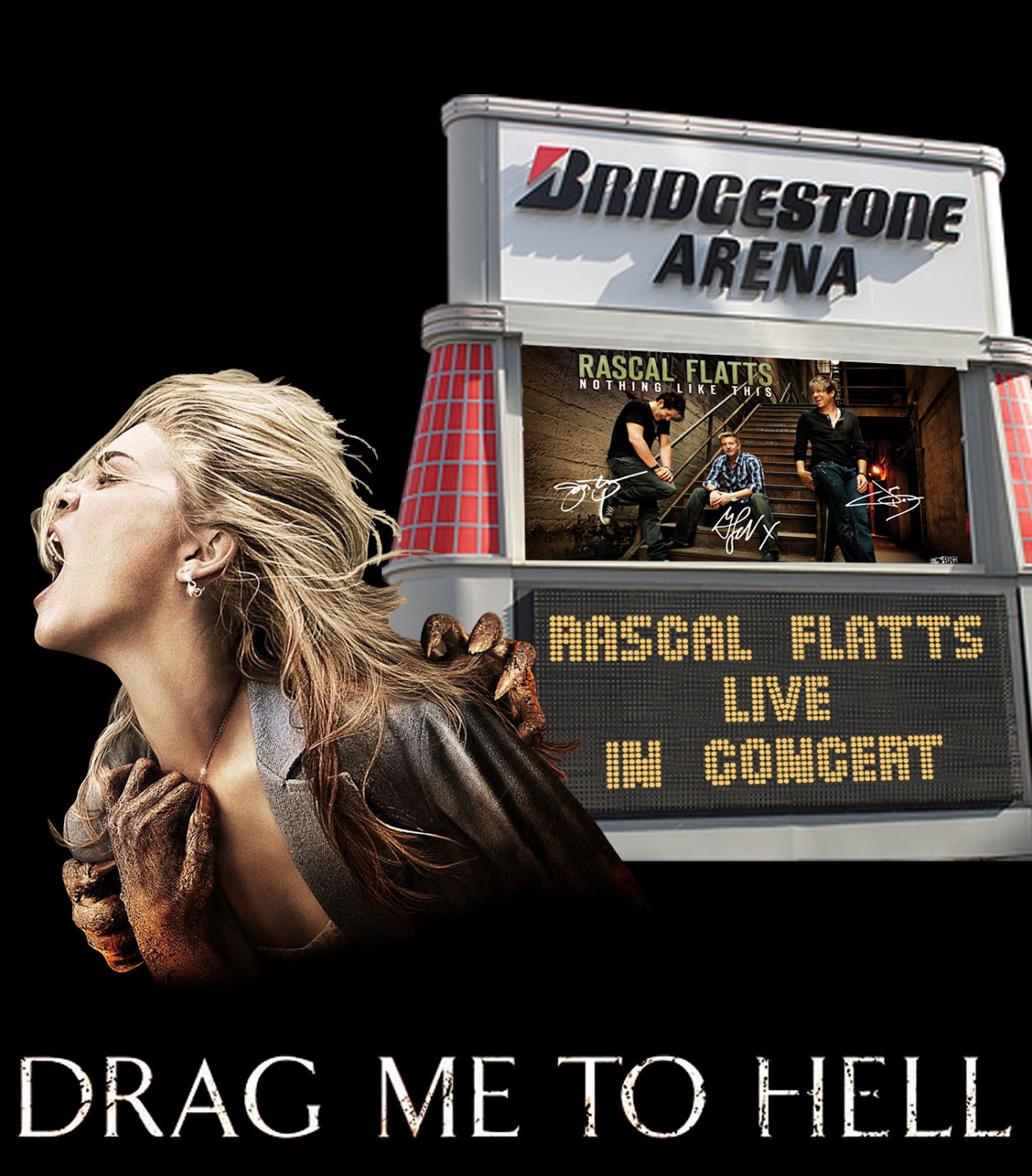 Farce the Music: Country Horror Movie Posters: Rascal Flatts