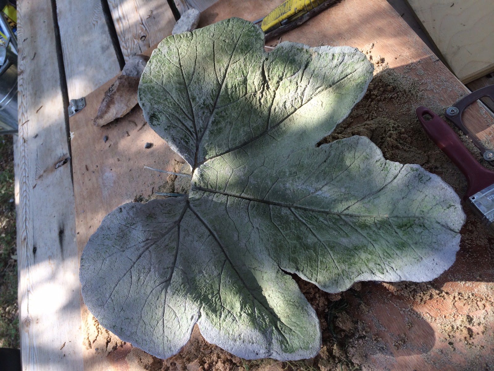 Garden AHHH: Leaf Casting and Fountains