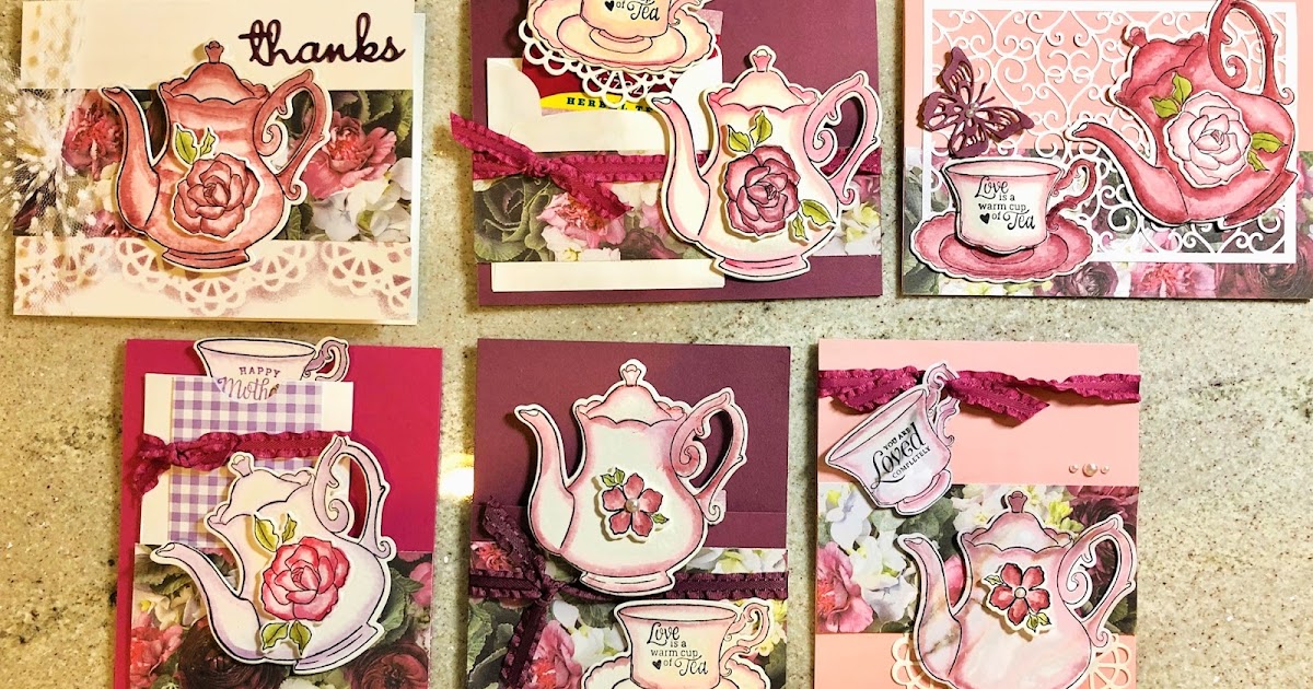 Snippets and Pretties: Tea Time & Together Cards
