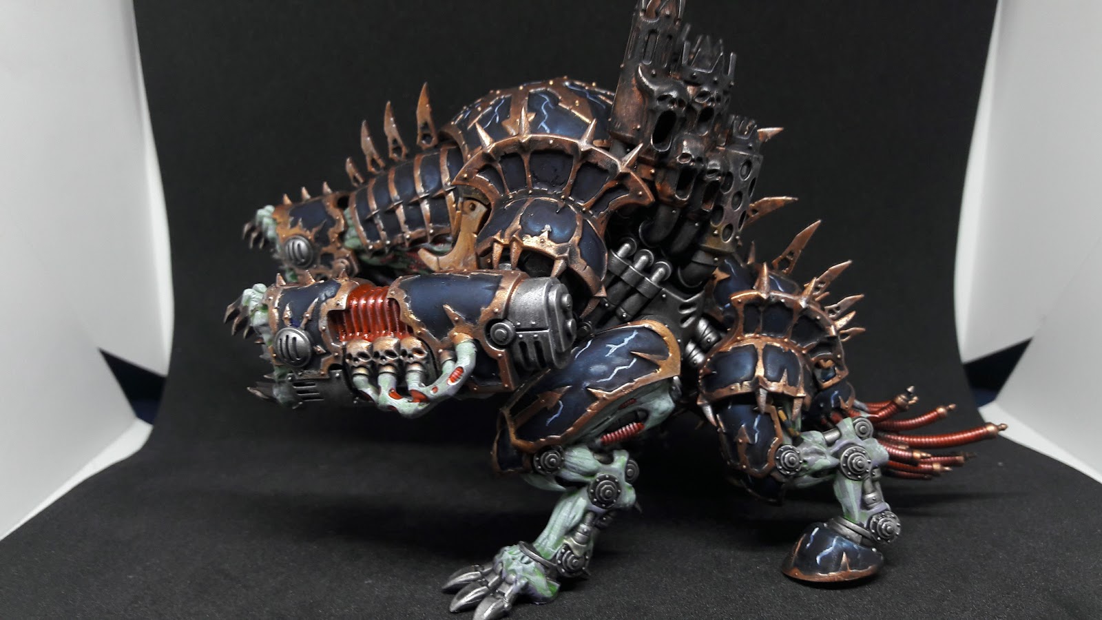 30Kplus40K: Night Lords Forgefiend and Raptor Lord!