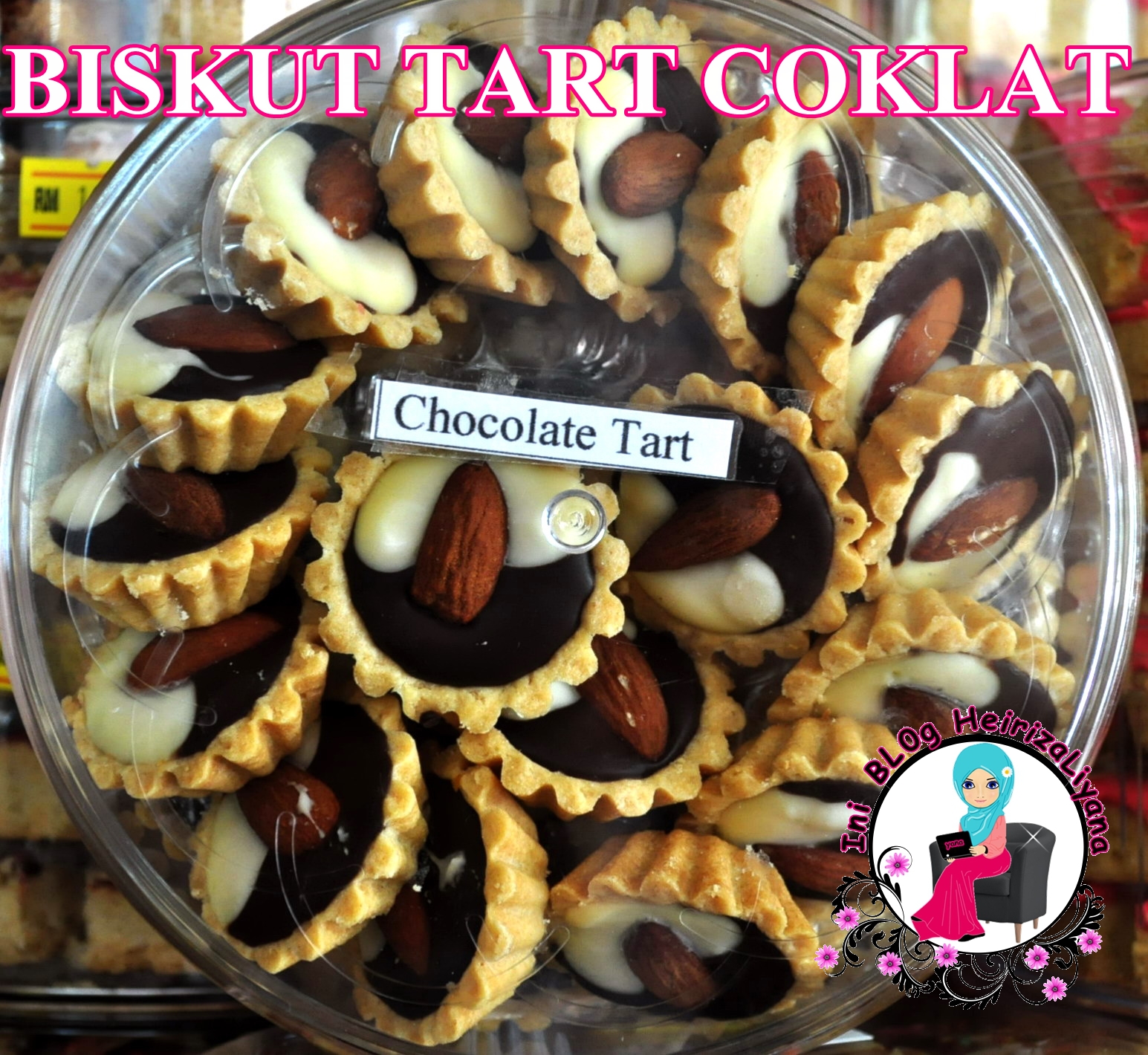 BISKUT TART COKLAT