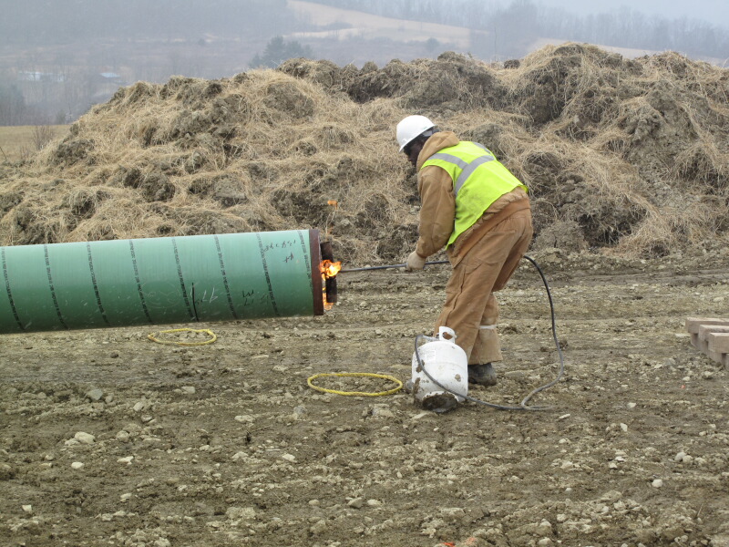 The Joyce Road Neighborhood: Pipeline Construction