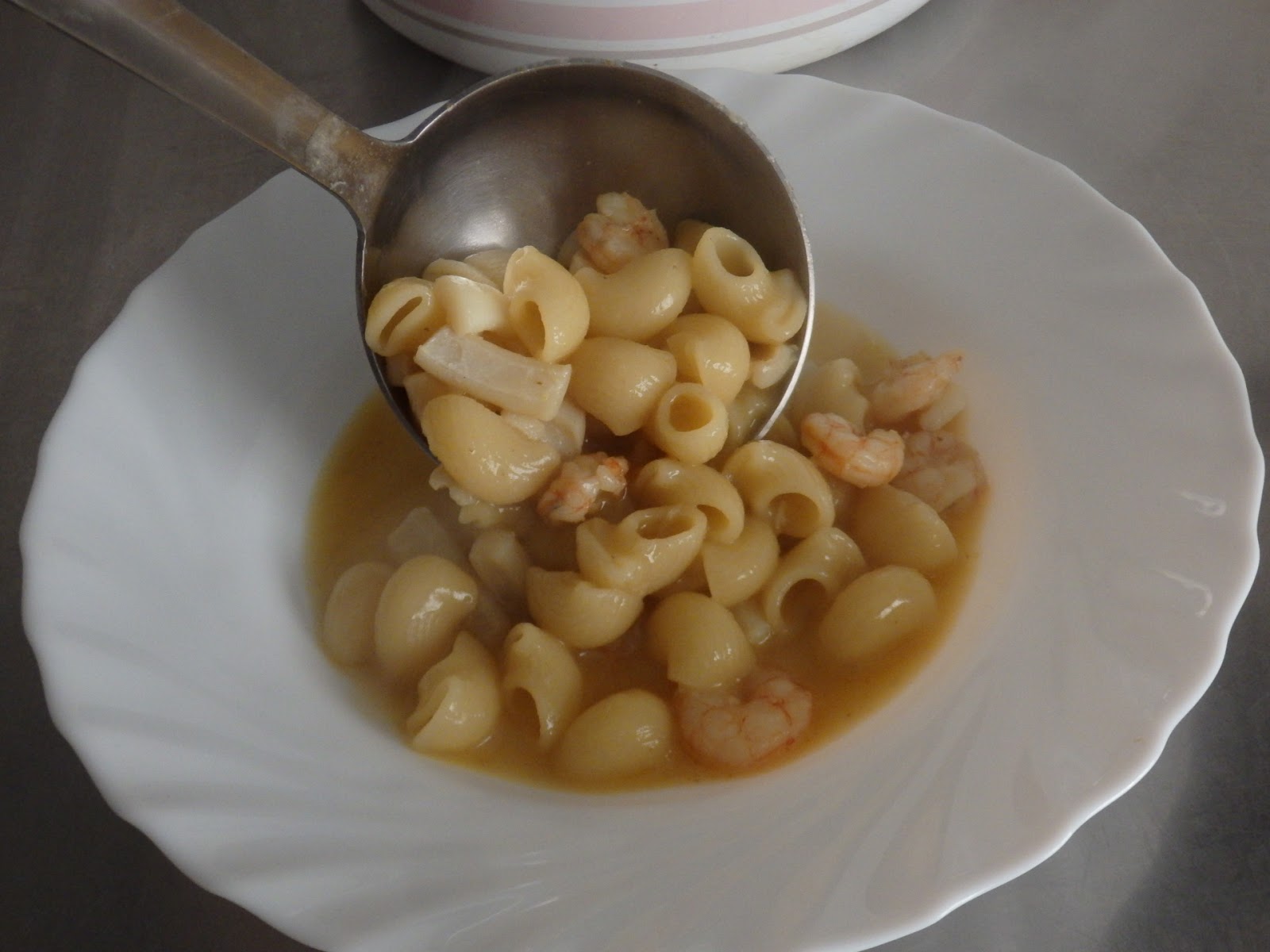 OSUKAA IS COOKING: SOPA DE GALETS, GAMBAS Y CALAMARES con Caldo Aneto ...