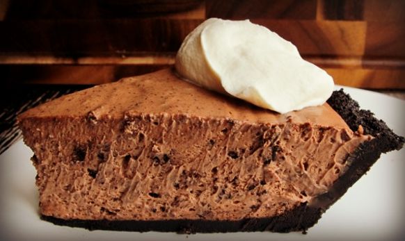 Dying for Chocolate: No Bake Kahlua Pie for Labor Day