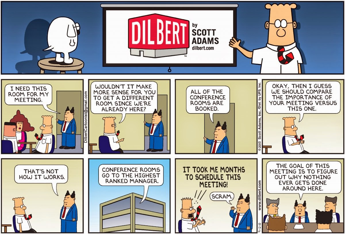 # Color your Career #: Dilbert Comics - About Idiot Bosses