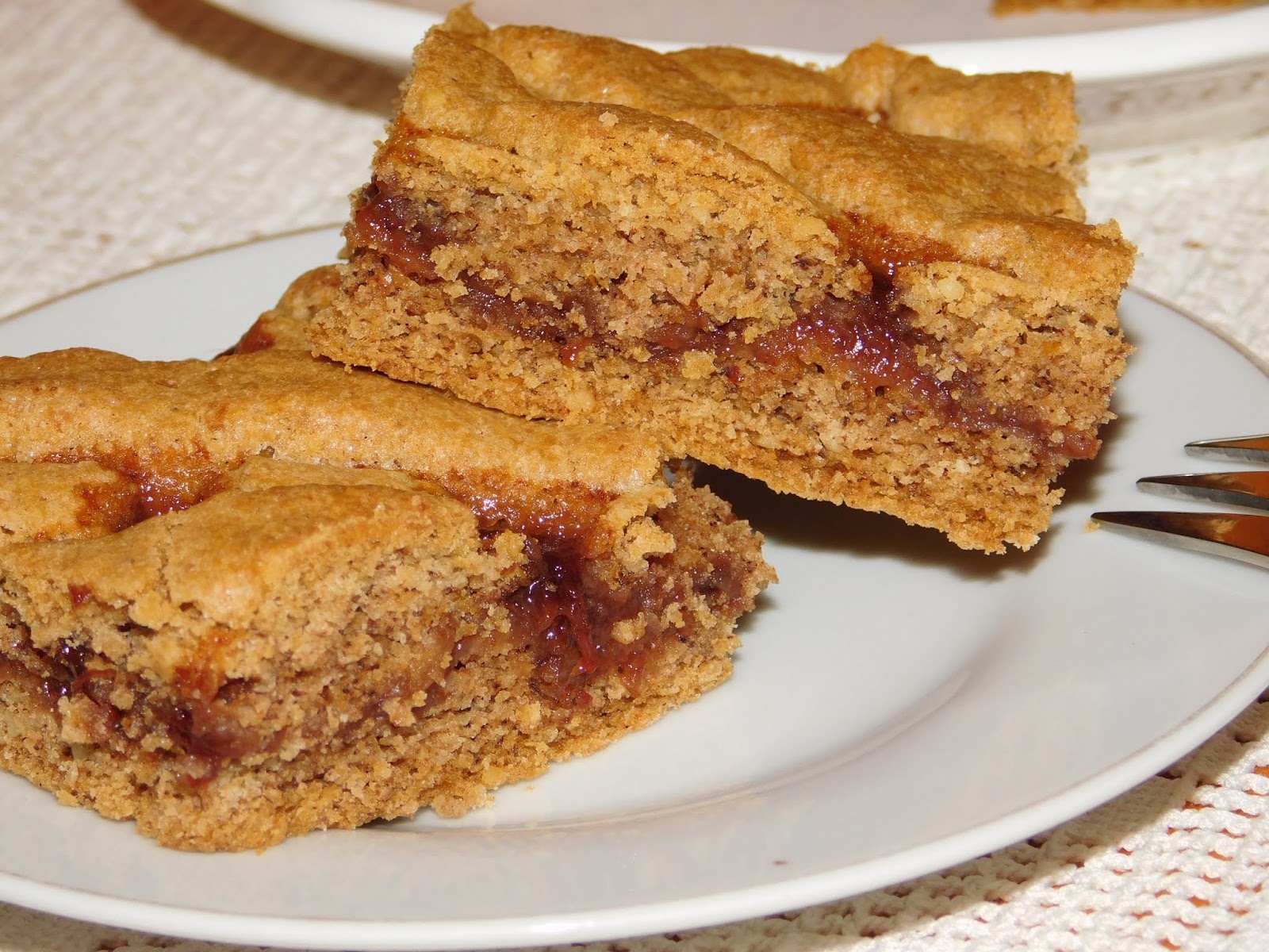 Gerdi süti: Rácsos diós-lekváros linzer