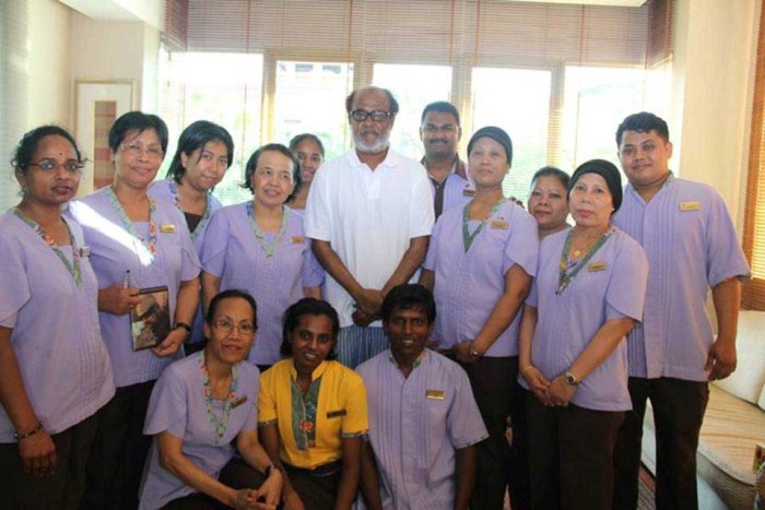 Rajini in Singapore Hospital Photos ~ Movie Master Effect