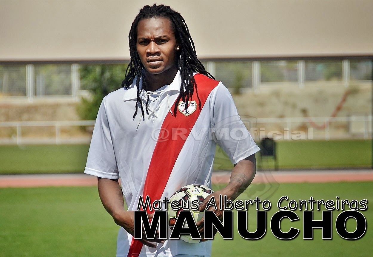 Fútbol Africano: Manucho presentado en Vallecas