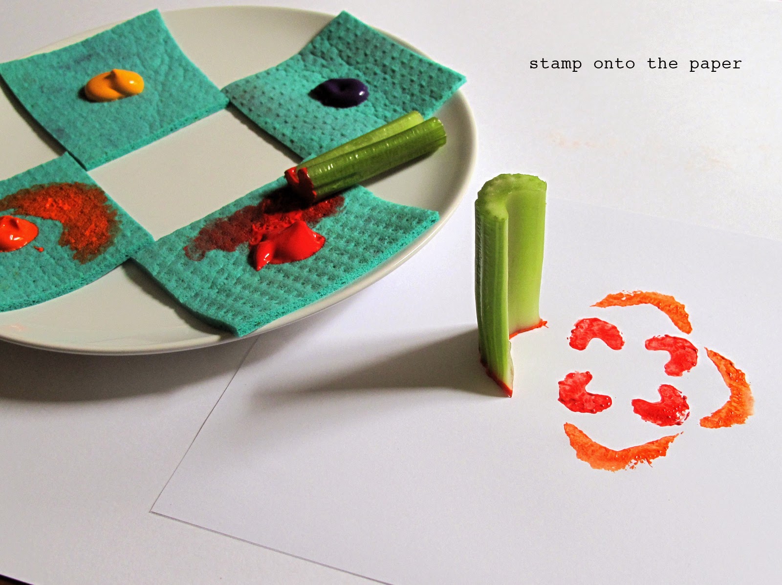 The Academy of Gentle Arts: vegetable stamps