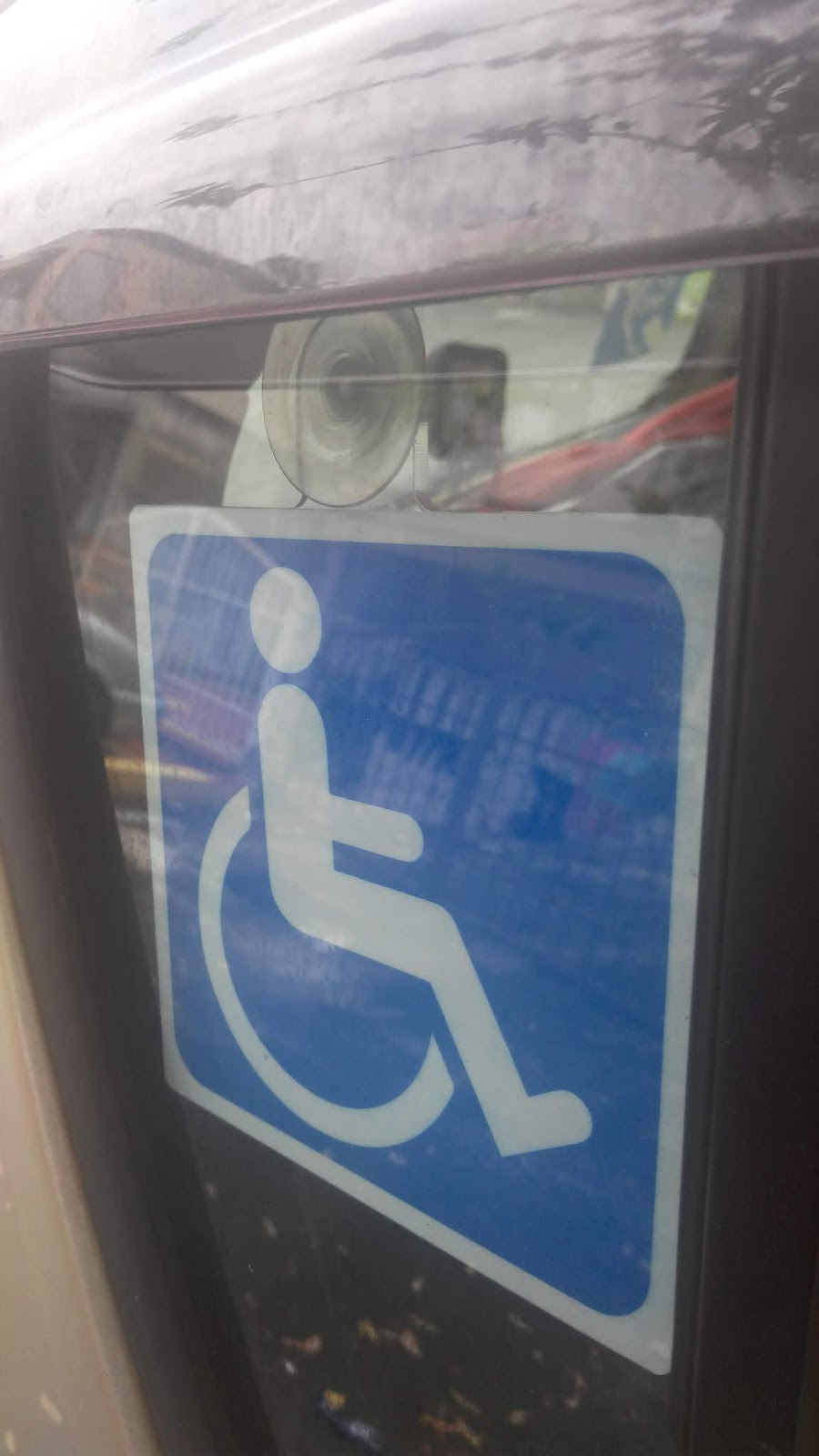 OKU Sticker / OKU Handicap Sticker / Disability Sticker
