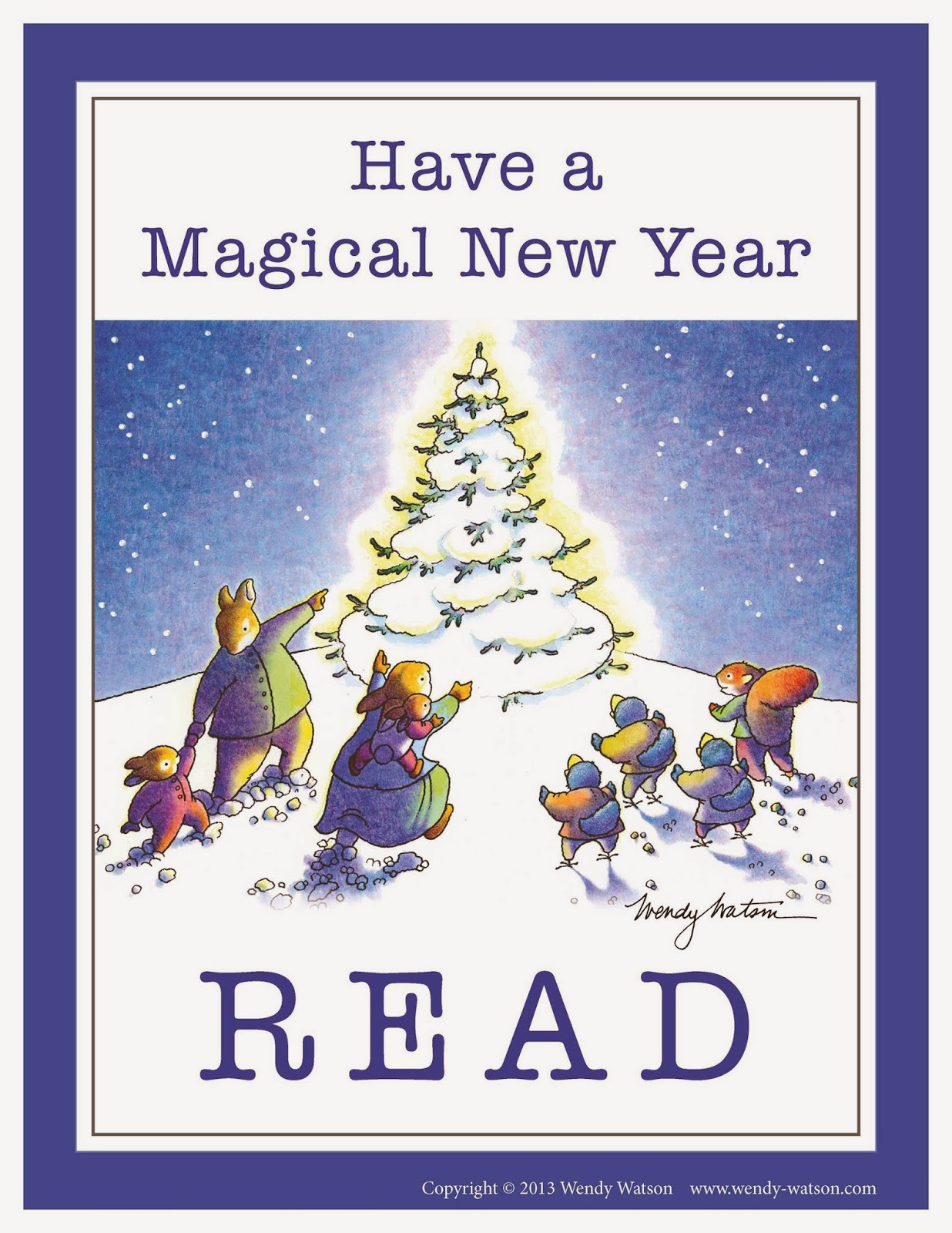 WENDY WATSON'S BLOG: MY NEW "POSTER OF THE MONTH" PROJECT