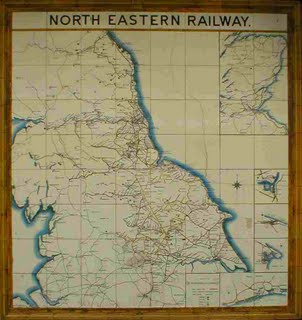 Books and Bricks: North Eastern Railway Tile Maps
