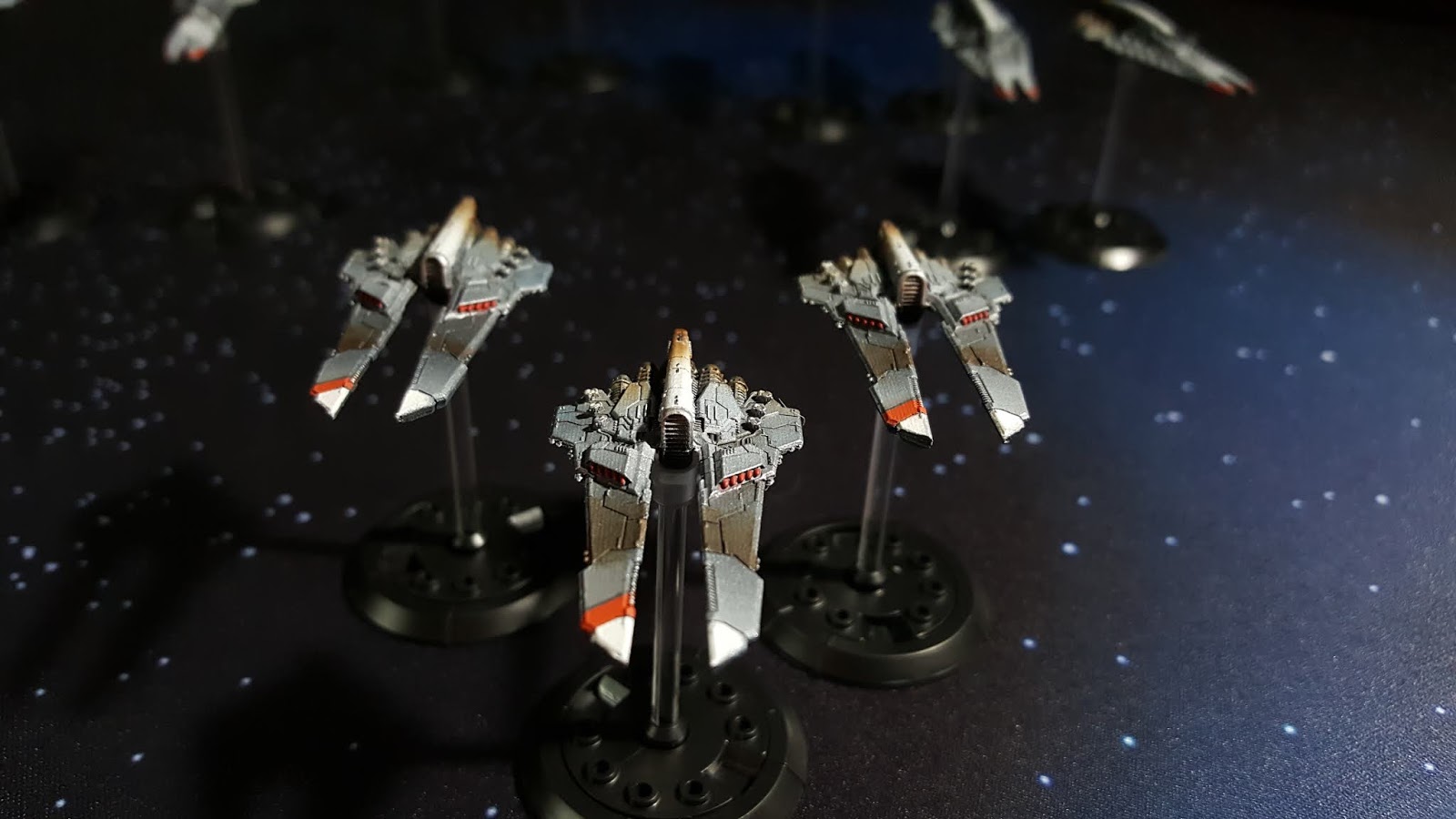 House of Zoxe: Hot off the Desk: Dropfleet Commander UCM Frigates and ...