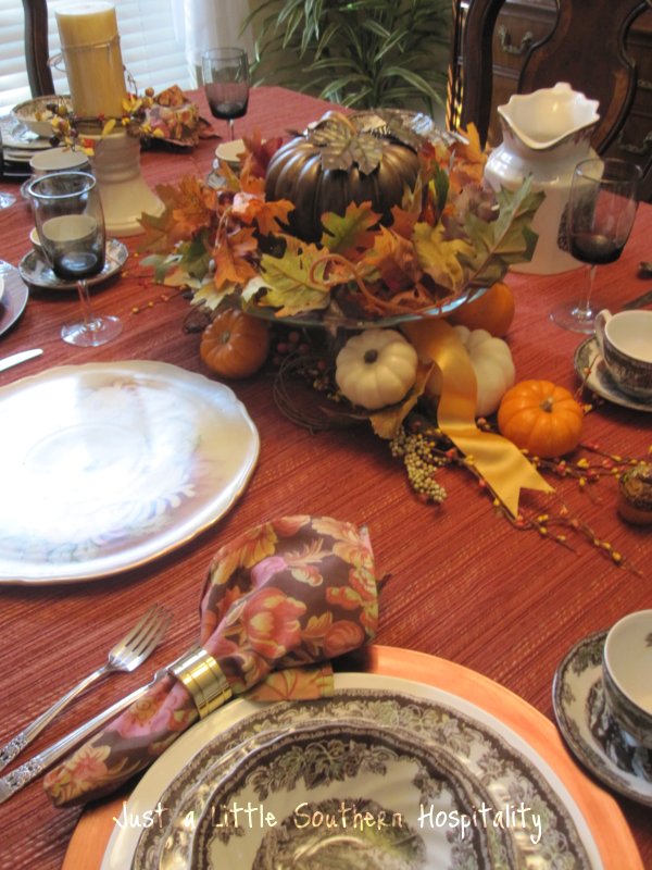 Just a Little Southern Hospitality: November Tablescape