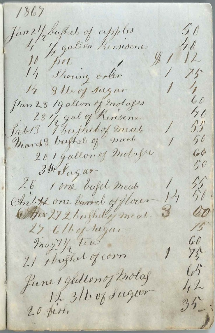 Heirlooms Reunited: 1860s/70s Account Book of Edward D. Kaler and Wife ...