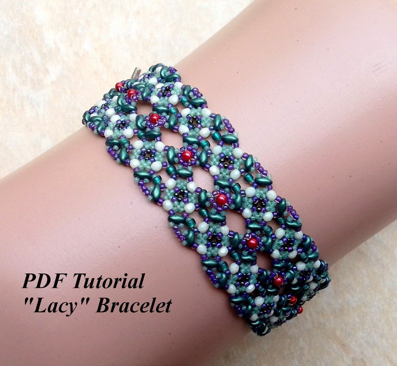 Innovative Beadwork Jewelry Tutorials by AdivaJewels | Imaginative Use ...