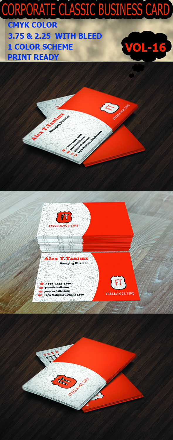 HALF RED CARD - GRAPHIC OCEAN