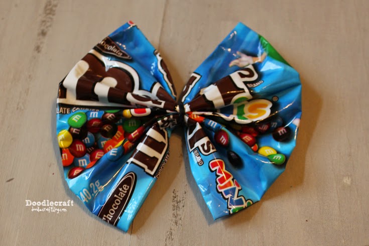 CANDY WRAPPER Hair Bows or Bowties!