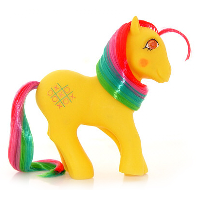 MLP Tic Tac Toe G1 Ponies | MLP Merch