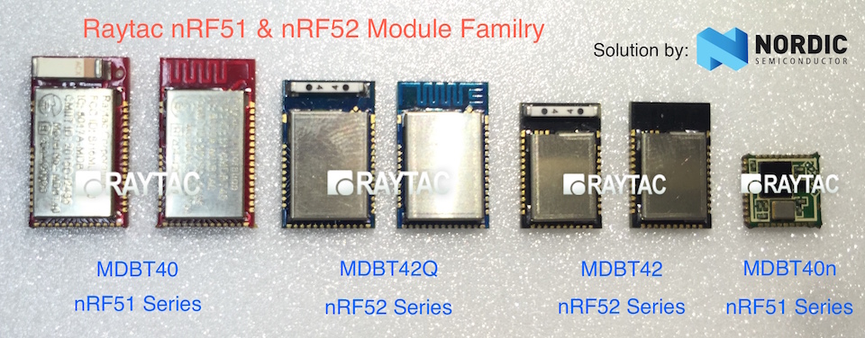 Nordic Bluetooth & WiFi Module: MDBT42 Module (Nordic nRF52832 Solution ...