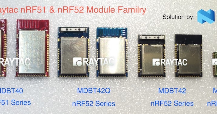 Nordic Bluetooth & WiFi Module: MDBT42 Module (Nordic nRF52832 Solution) Now Launched