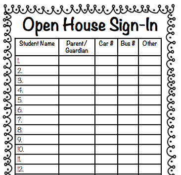 Mrs. Peay's Kindergarten Adventures : Back to School Night: How to Be ...