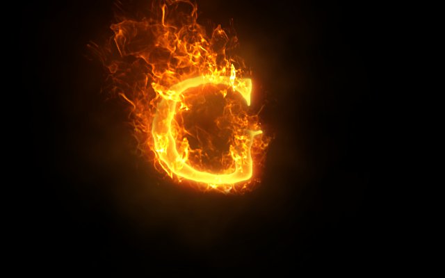 DavidWoodFX: Realistic Flaming Text Tutorial