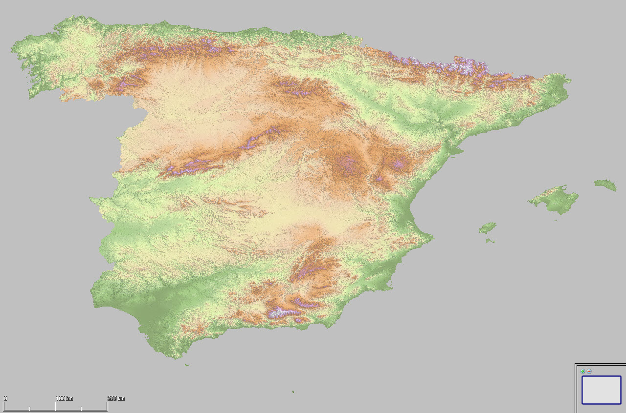 Cartografía Digital: Mapa del Mes + póster: Relieve_BASE.