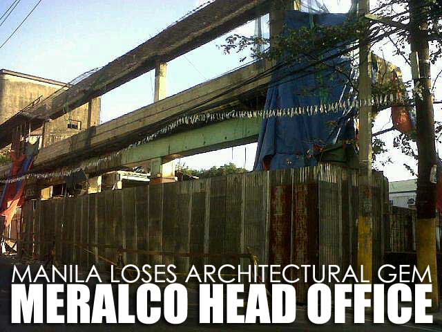 Manila loses Meralco Head Office in San Marcelino | Ivan About Town